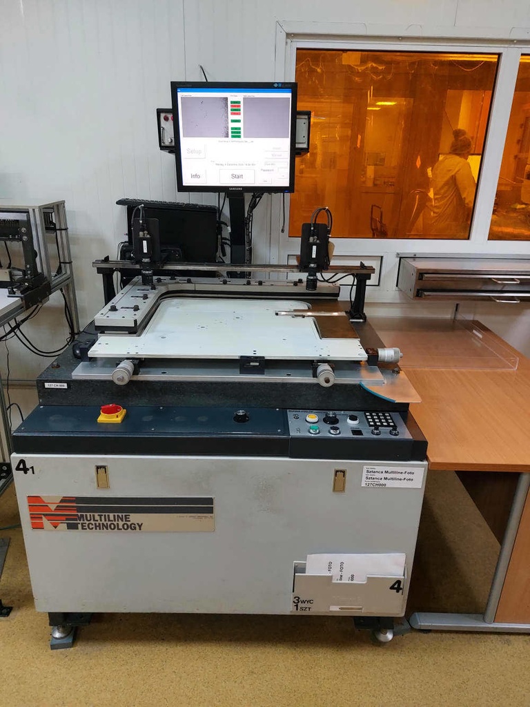 Multiline Semi auto artwork punch | PCB Equipment